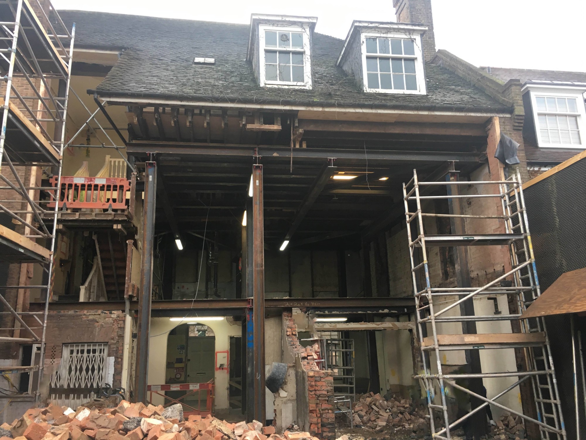 Temporary Structure | Temporary Steel | ESS Gravitec