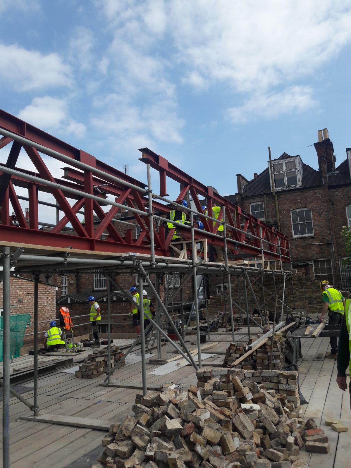 Temporary Structure | Temporary Steel | ESS Gravitec